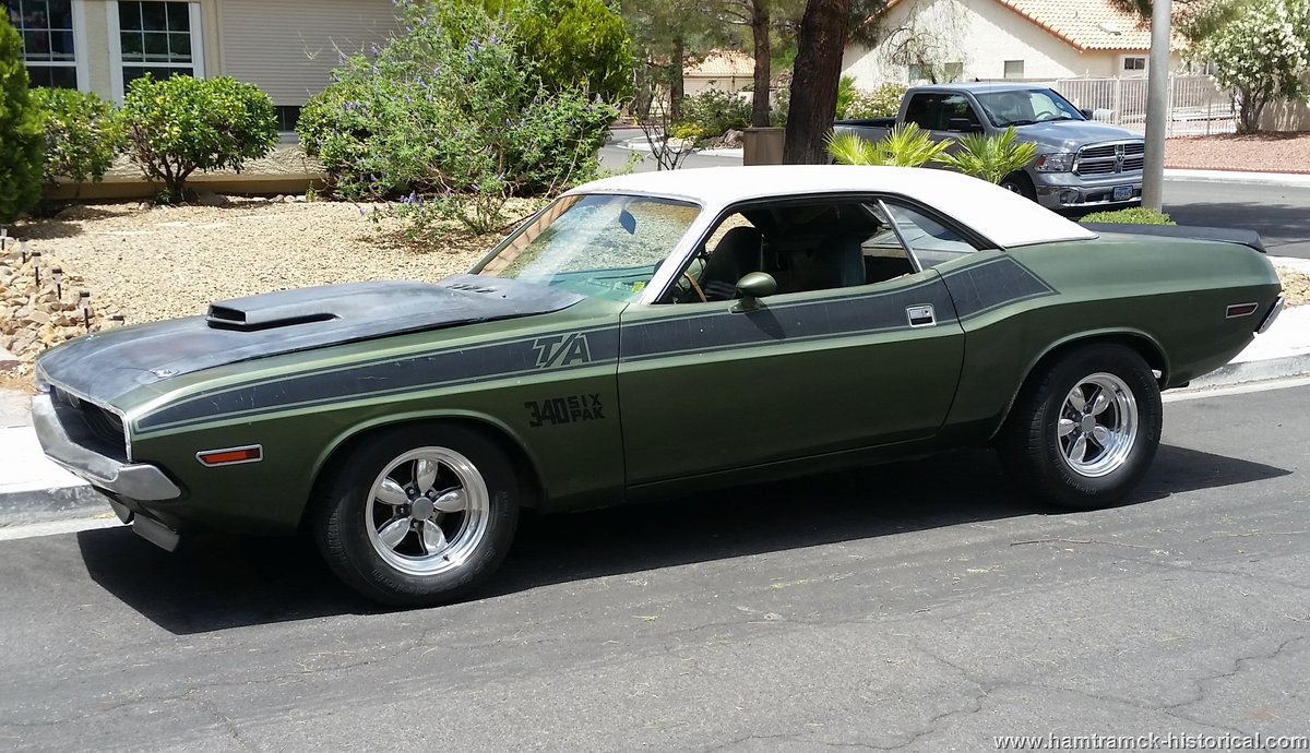 The 1970 Hamtramck Registry - A & E Body Exterior Color Selection - EF8