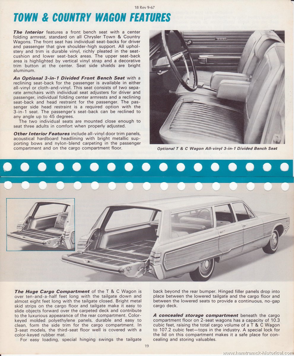 The 1970 Hamtramck Registry - 1968 Chrysler Dealership Data Book ...