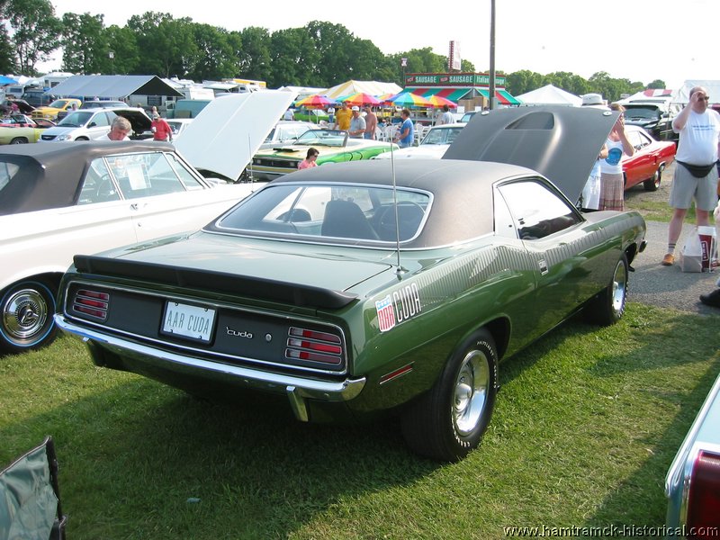 The 1970 Hamtramck Registry - A & E Body Exterior Color Selection - EF8